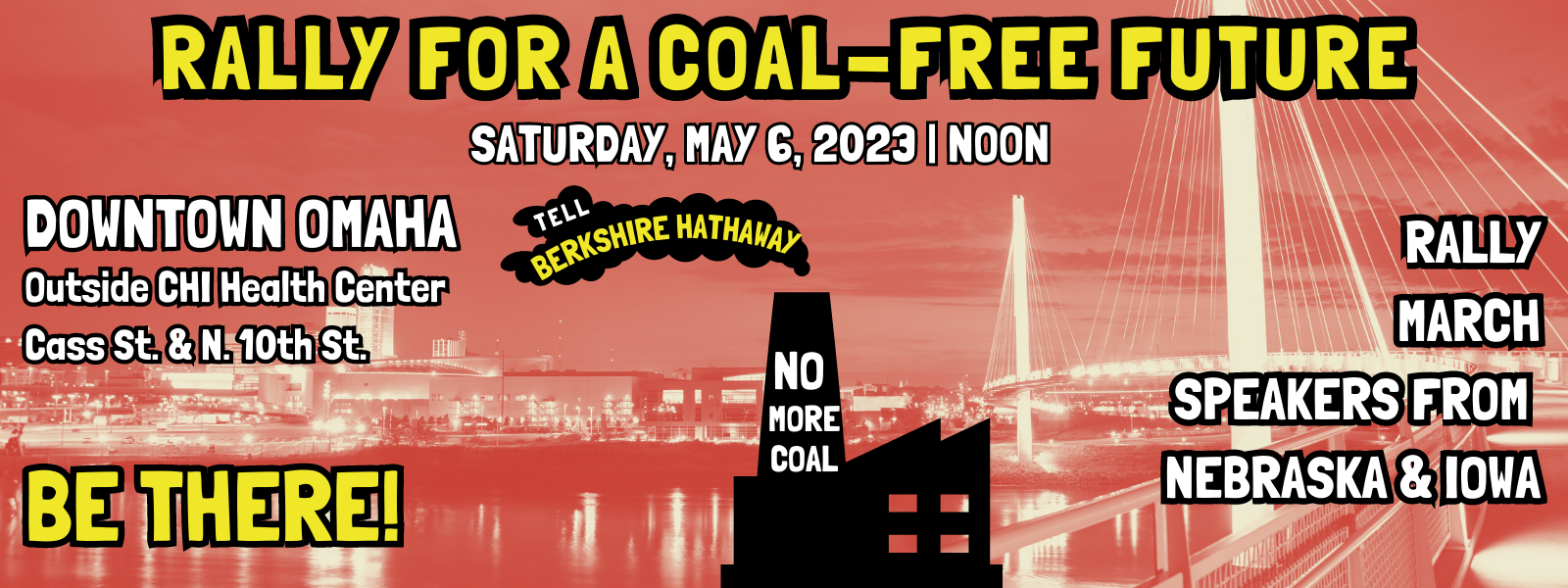 Rally for a Coal-Free Future on May 6th!